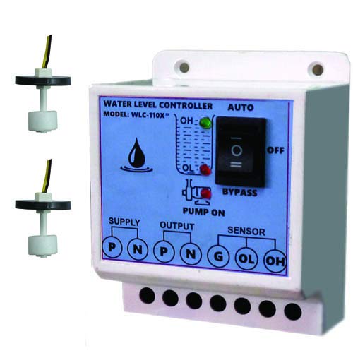 MICROTAIL Plastic Fully Automatic Water Level Controller with two ...