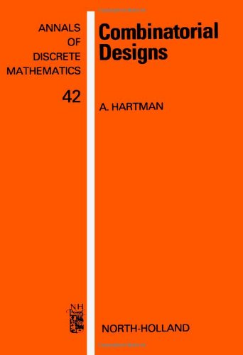 Amazon | Combinatorial Designs: A Tribute to Haim Hanani (Annals of ...