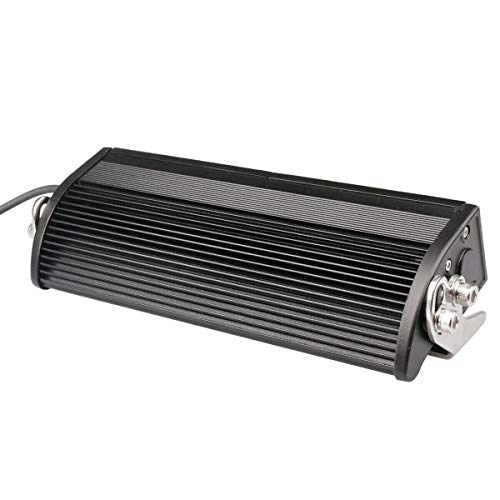 Snapklik.com : Super Bright Off-Road LED Light Bar 10 Single Row, Amber ...