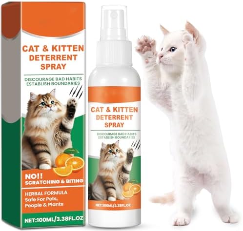 Amazon.com : Cat Deterrent Spray, Natural Ingredients Cat Spray ...
