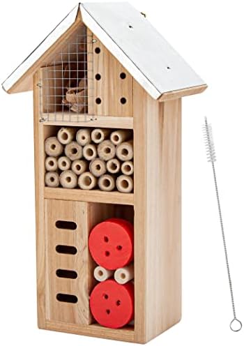 Amazon.com: CARTMAN 4 Floor Hanging Insect House for Gardens, Natural ...