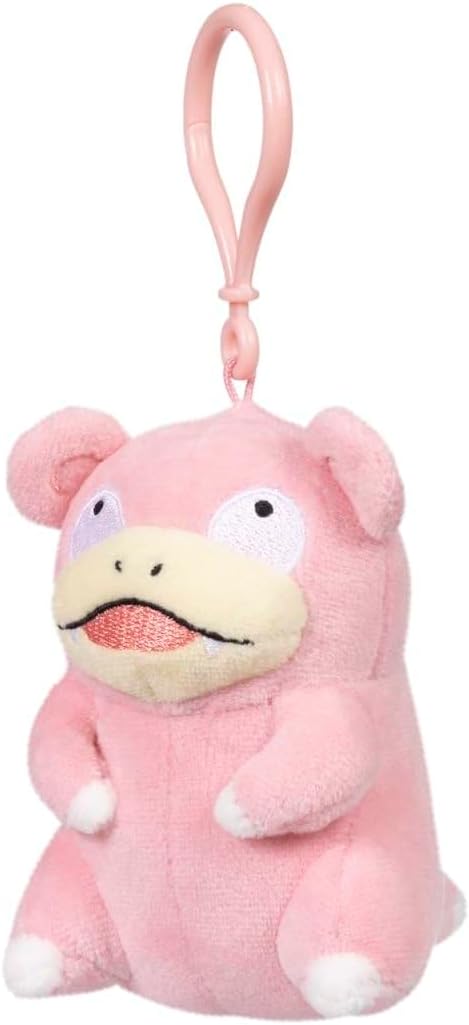 Amazon.com: Pokemon Center Slowpoke Go with the Slow Plush Key Chain ...