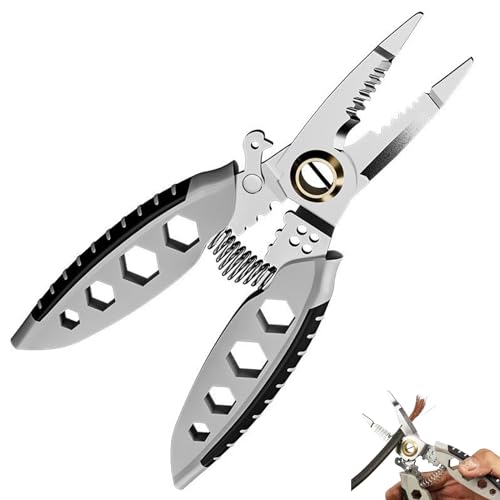 7-inch Multipurpose Wire Stripper Cutter Portable Wire Stripping Tool ...