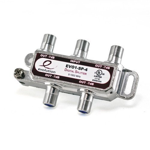 Snapklik.com : PPC 4 Way Cable Splitter EVO1-SP-4 By