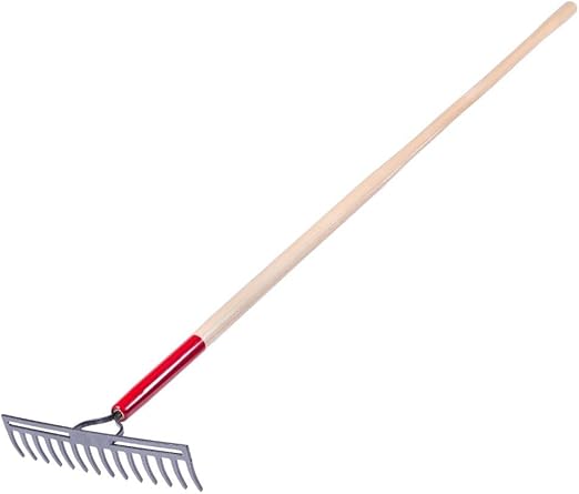 Garant GCR14 Pro Series Grizzly 14-Tine Double Back Level Rake Red ...