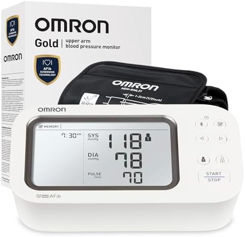 Amazon.com: OMRON Gold Blood Pressure Monitor for Home Use & Upper Arm ...