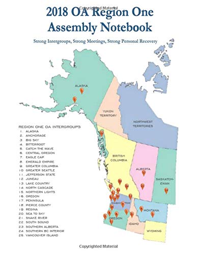2018 Region One Assembly Binder: Strong Meetings, Strong Intergroups ...