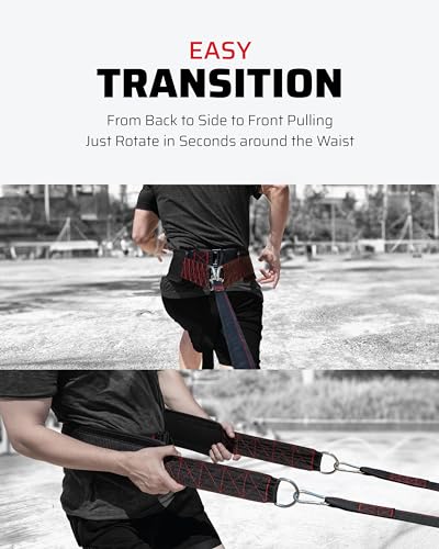 THEFITGUY Belt for Pulling, Strength Training, Adjustable Closure, 2 ...