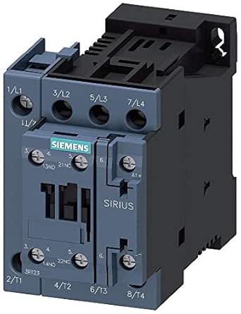 Siemens 4 Pole Power Contactor 40A 24V Dc 1No+1Nc With 4 No Main ...