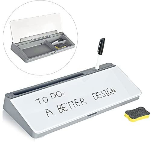Snapklik.com : Desktop Glass Whiteboard Dry-Erase-Board - Computer ...
