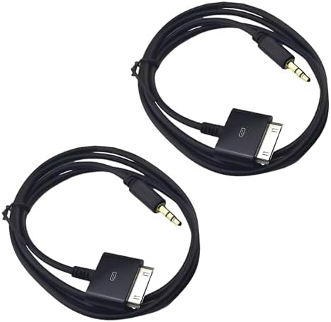Amazon.com: Stereo 3.5mm AUX Input to 30-Pin Male Dock Universal ...