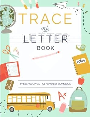 Amazon.com: Trace Letters Of The Alphabet: Preschool Practice ...