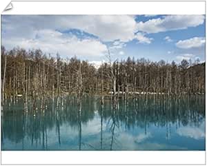 Amazon.com: robertharding 8R 10x8 Print of Blue Pond (Aoi IKE ...