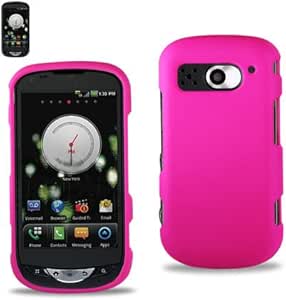 Amazon.com: Pantech Burst P9070 Rubberized Hard Case Hot Pink : Cell ...