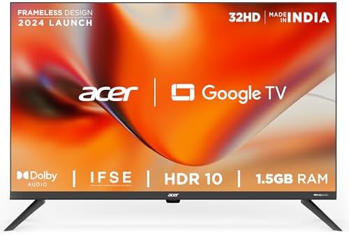 acer 80 cm (32 inches) I Pro Series HD Ready Smart LED Google TV ...
