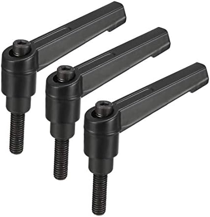 Amazon.com: uxcell® M6 Handle Adjustable Clamping Lever Thread Push ...