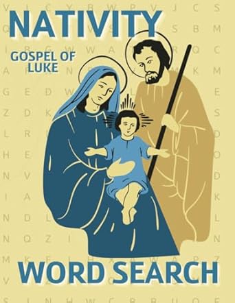 Nativity Gospel of Luke Word Search: Celebrate the birth of our Lord ...