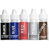 Amazon.com: Epoxy Resin Color Pigment (Dye) Popular Colors Kit Black ...