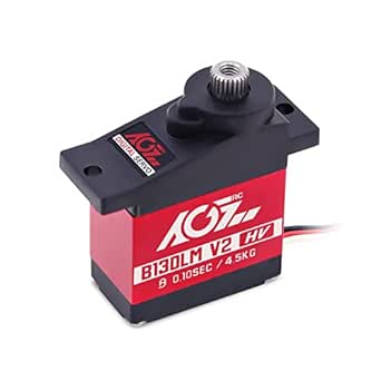 Amazon.com: AGFRC Sub-Micro Servo Motor - Upgrade Metal Case Titanium ...