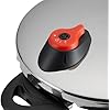 Amazon Basics Stainless Steel Pressure Cooker, 4 litres, Silver ...