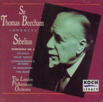 Sir Thomas Beecham Conducts Sibelius: Symphony No. 4, Lemminkainen's ...