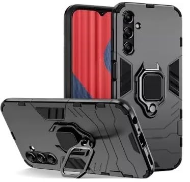 SPAZY CASE® Samsung Galaxy M35 5G Back Cover | Dual Layer Armor Defender Full Body Protective ...
