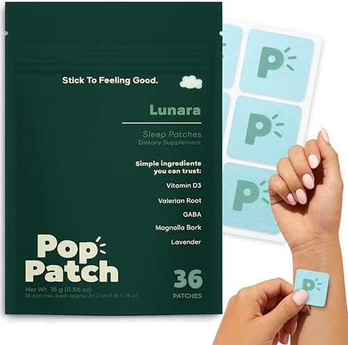Amazon.com: Pop Patch Sleep Patches, Extra Strength for Insomnia Aid ...
