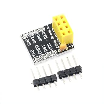 Amazon.com: ESP8266 Breadboard Adapter for ESP-01 ESP-01S Model of The ESP8266 Serial to WiFi ...