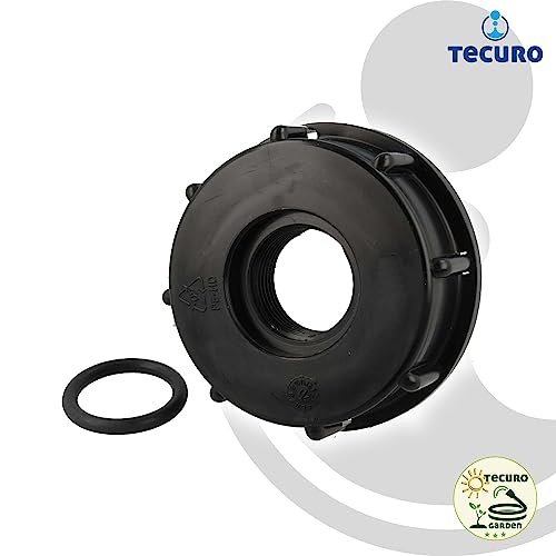 tecuro IBC adapter connection cap with coarse thread S60 x 6 and ...