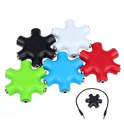 Buy Cm Products 3.5mm Star Aux Splitter Headphone Earphone Extension ...