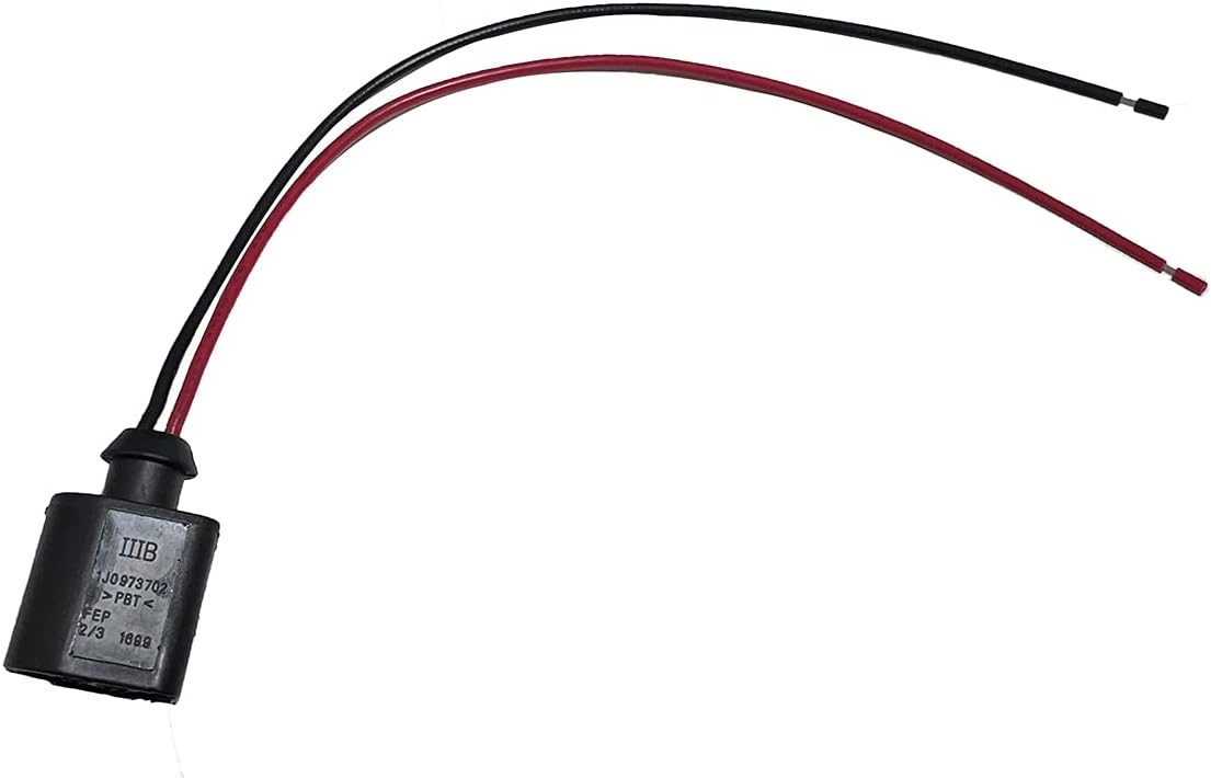 Amazon.com: Electrical Harness Connector 2 Pin Pigtail Plug Wiring ...
