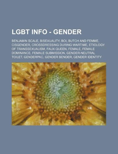 Amazon.co.jp: Lgbt Info - Gender: Benjamin Scale, Bisexuality, Boi ...