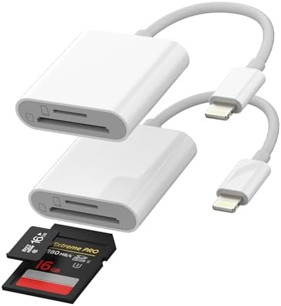 Micro SD Adapter TF Flash Card Reader Connector for Iphone Lightning ...