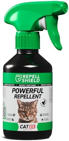RepellShield Cat Repellent Spray - Natural Citronella Oil, Pet-Safe ...