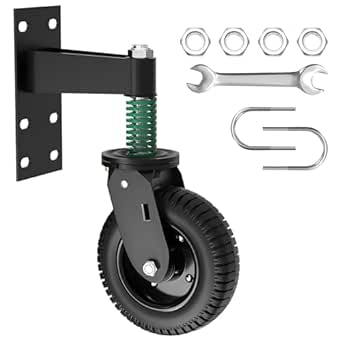 OKSTENCK Gate Wheel,8 Inch Fence Gate Wheels for Wooden Fence Gates ...
