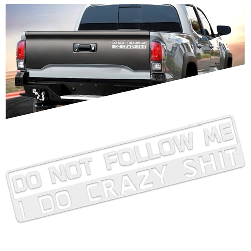 Do Not Follow Me Car Stickers,Personalised Car Stickers and - Want It All