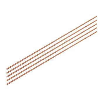 Amazon.com: USAMILY 5pcs Pure Copper Round Rods 3mm in Diameter, 300mm ...