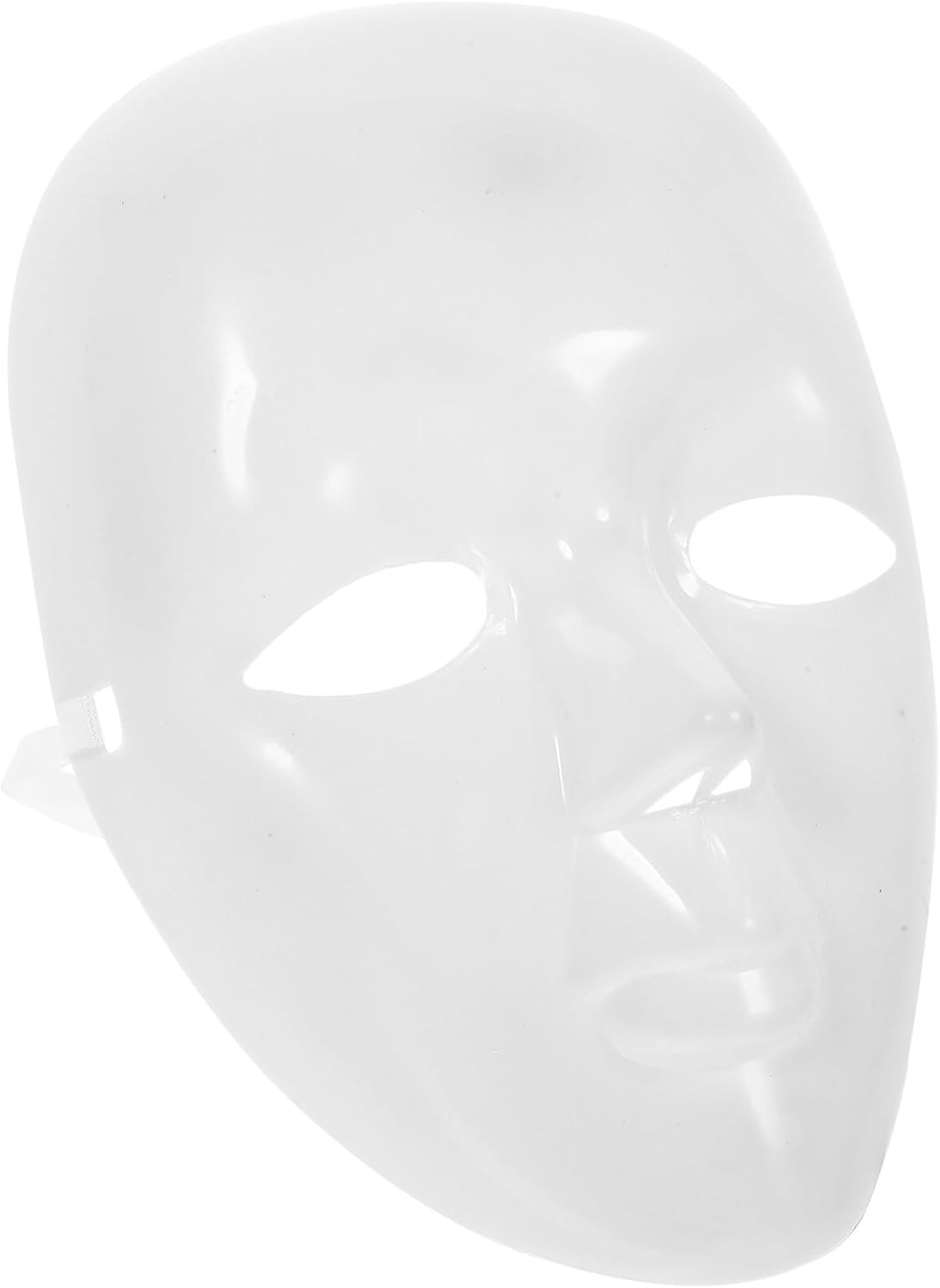 Amazon.com: Holibanna Diy Full Face Masks, Plain White Mask Blank Mardi ...