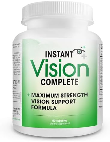 Amazon.com: Instant Vision Complete Natural Eye Support Formula Maximum ...