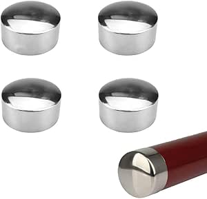 4pcs Handrail End Caps,Hand Railing End Plugs,Stainless Steel Handrail ...