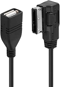 Amazon.com: NFHK Media in AMI MDI USB AUX Flash Drive Adapter Cable for ...