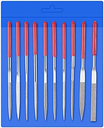 Bestgle 10pcs Diamond Needle File Set, Mini Needle Jewelry File Set for ...