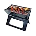 GOODS+GADGETS Klappgrill - Faltbarer Notebook BBQ Grill Klappbarer ...