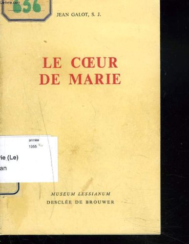 Le coeur de marie : Jean Galot: Amazon.de: Bücher
