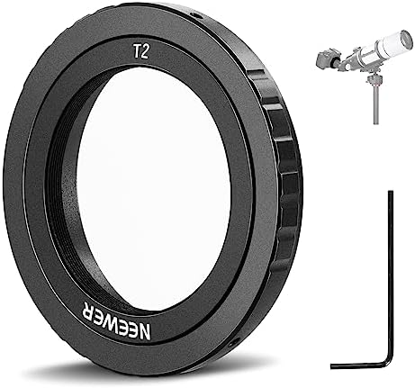 NEEWER T Ring with M42 Threads Compatible with 35mm Canon EOS Cameras ...