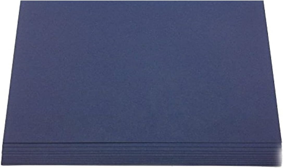 10 x A3 240gsm Colored Card Stock Pack of 10 Sheets (Navy Blue ...