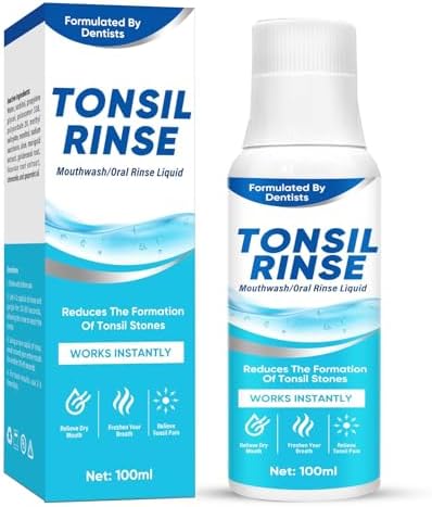 Amazon.com: Tonsil Stone Remover, Natural Mouthwash or Oral Rinse ...