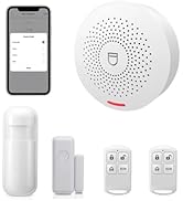 Amazon.com : Smart Home Security Alarm Kit, Wireless WiFi Home Alarm ...