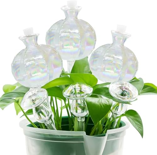 Amazon.com: HYH Plant Watering Globes 4 Pack Self Watering Planter Spikes Insert for Indoor ...