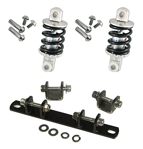 Motorcycle Solo Seat Dual Shock Mounting Bracket With Two 5 ...